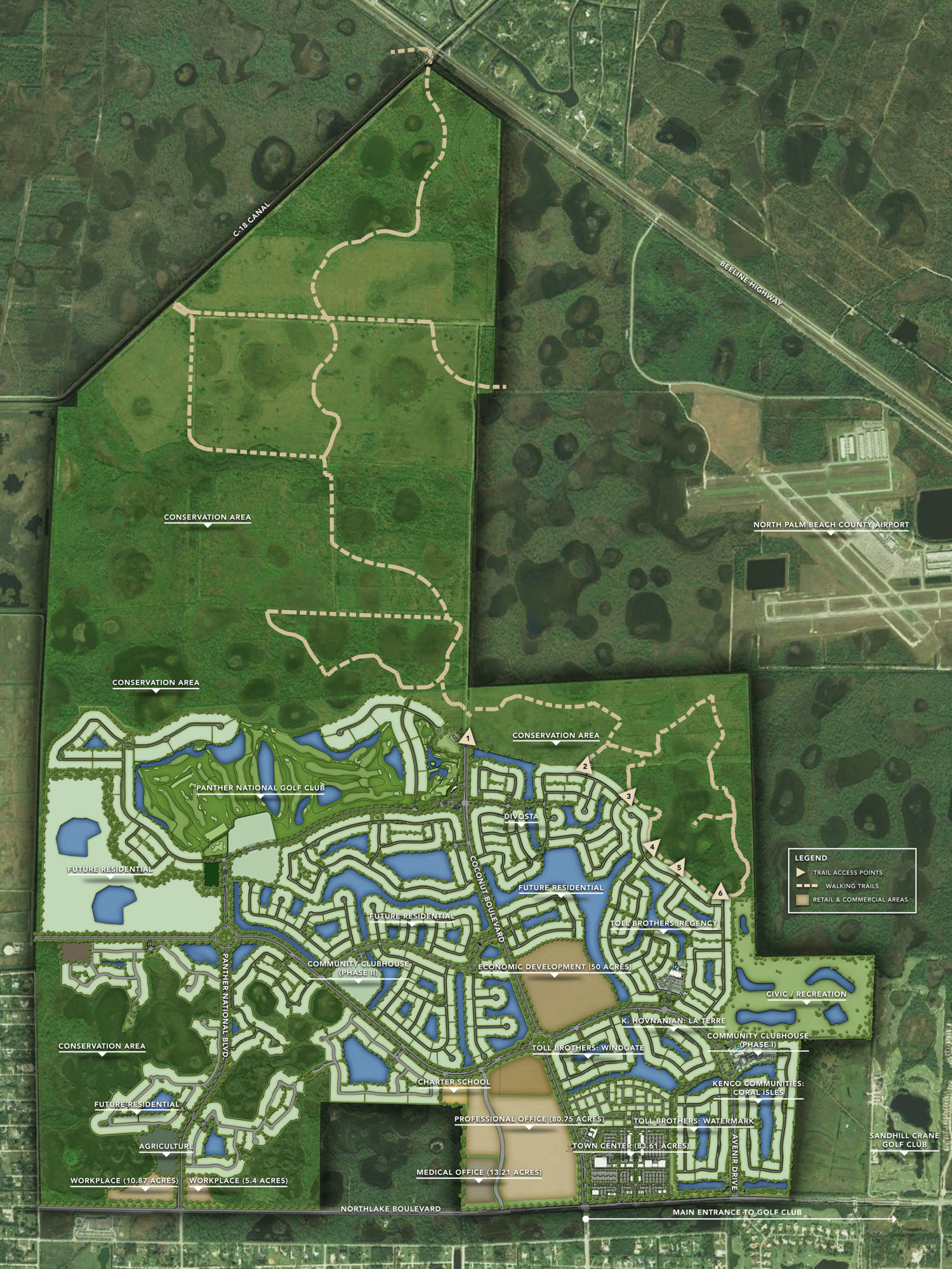 Siteplan - Avenir Palm Beach Gardens